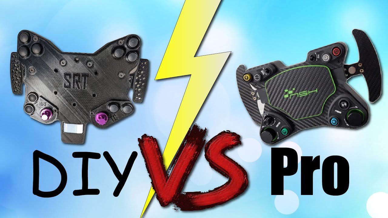 Comparatif entre un volant commercial et DIY - Lebois Racing