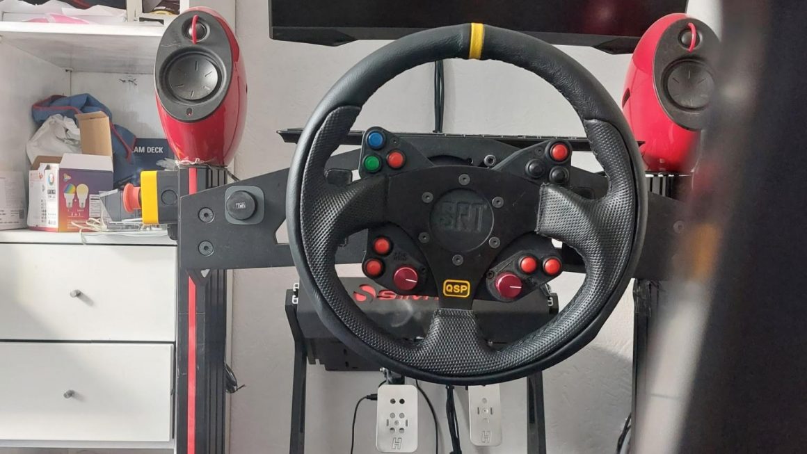 Volant Button Plate Simucube V2 - Lebois Racing