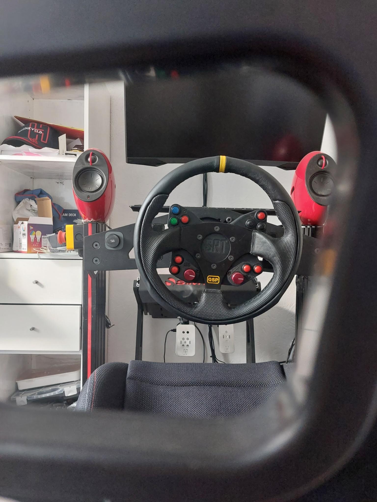 Volant Button Plate Simucube V2 - Lebois Racing